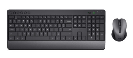 Trust trezo wireless deskset miš+tastatura US (24529)