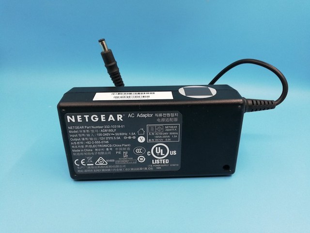 Netgear 12V - 5A Strujni adapter - Punjač original