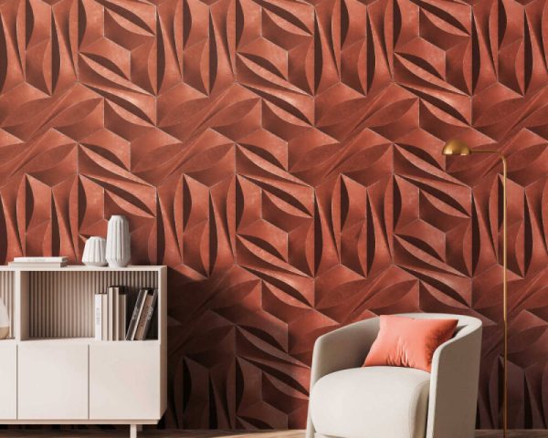 LIVINGWALLS WALLPAPER «GRAPHICS, BROWN, WHITE» 391793