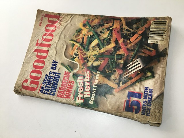 GoodFood  magazine  june 1988.