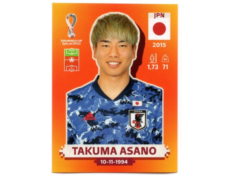 JPN.14 - TAKUMA ASANO - PANINI FWC Qatar 2022
