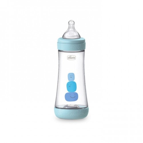 Chicco P5 flašica 300ML 4M+ Plava