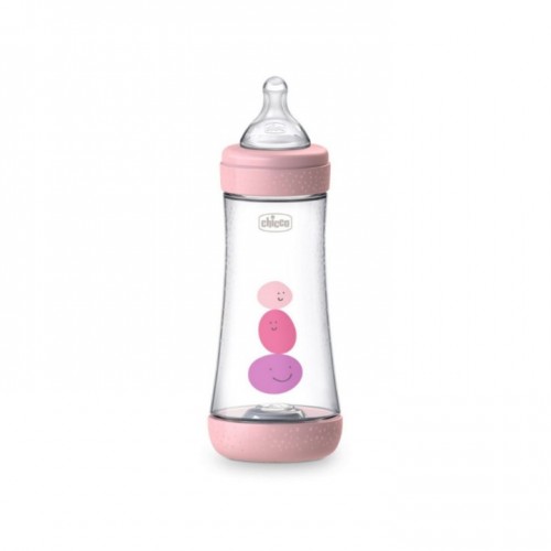 Chicco P5 flašica 300ML 4M+ Roze