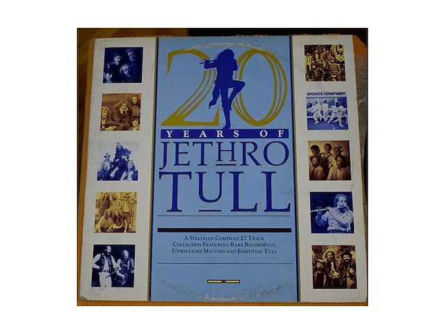 Jethro Tull ‎– 20 Years Of Jethro Tull (2 x LP)