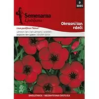 Seme za cveće 5 kesica Ukrasni lan - crveni - Linum grandiflorum Rubrum 3895