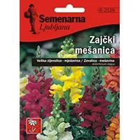 Cveće Zevalica - mešavina - Antirrhinum majus - seme 5 kesica 2129