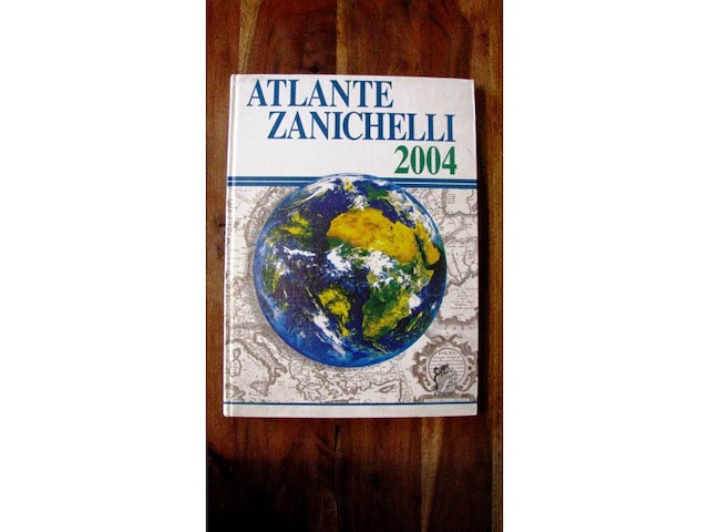 Geografski atlas   Atlante  Zanichelli