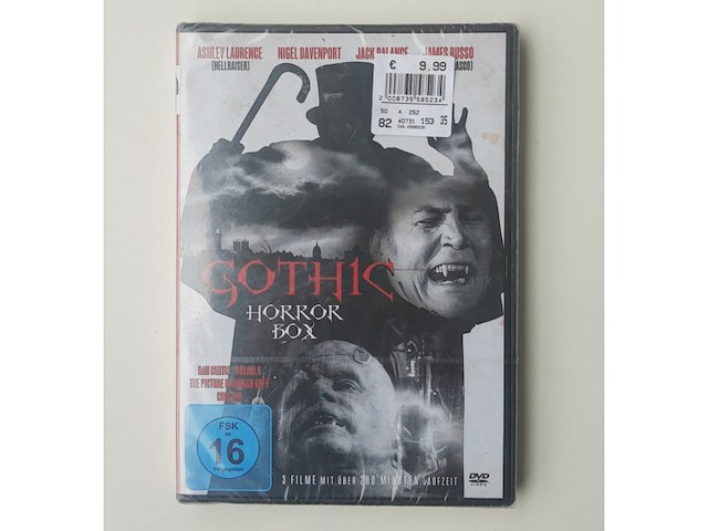 Gothic Horror Box - 3 filma (DVD) Ger