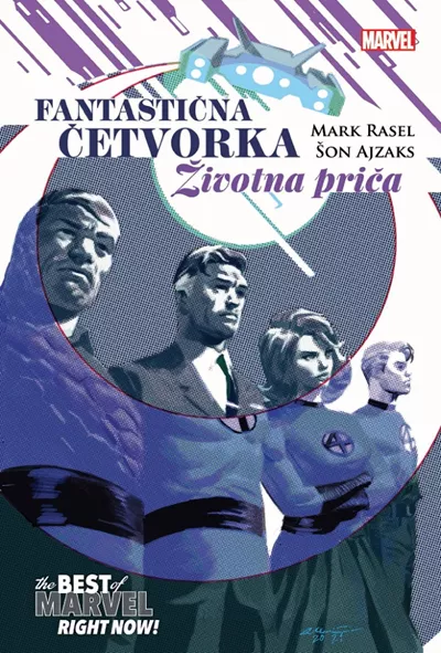 Čarobna knjiga The Best of Marvel Right Now! 11 - Fantastična četvorka: Životna priča