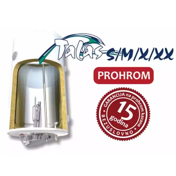 ElitInox Bojler Elit Inox Talas X80V Prohromski kazan/zapremina 80l