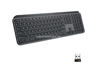 Logitech MX (920-010757) mehanička bežična tastatura US siva