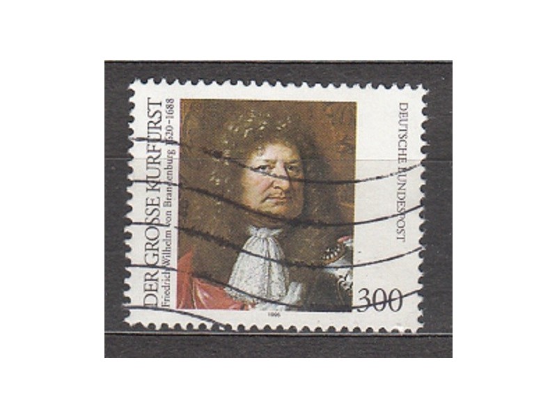 (g946 hu02) nemacka zigosana marka 1995 god