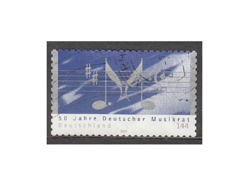 (g930 hu02) nemacka zigosana marka 2002 god