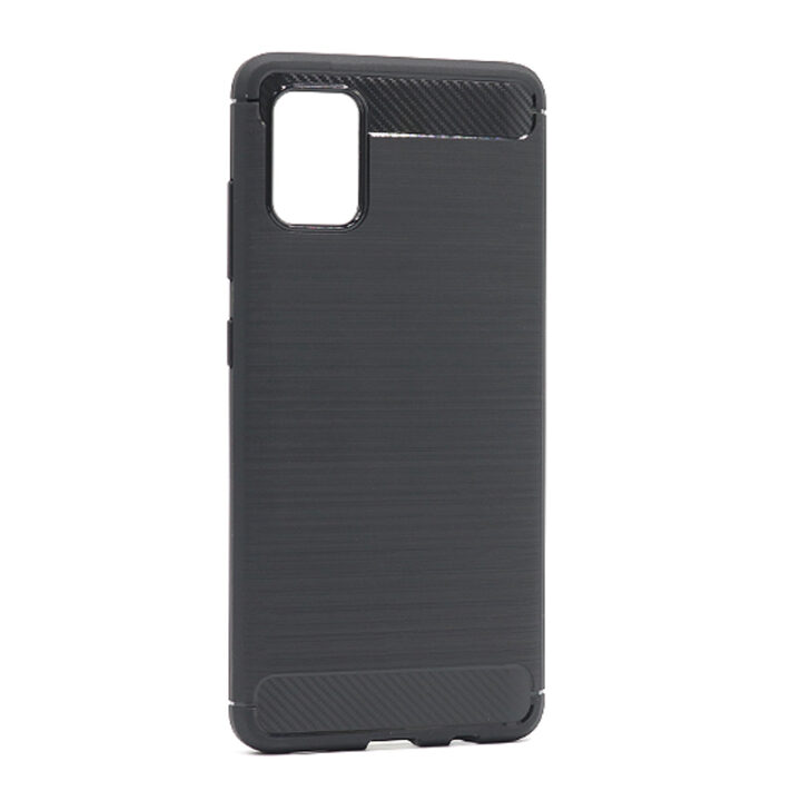 FUTROLA SILIKON BRUSHED ZA SAMSUNG A515F GALAXY A51 CRNA