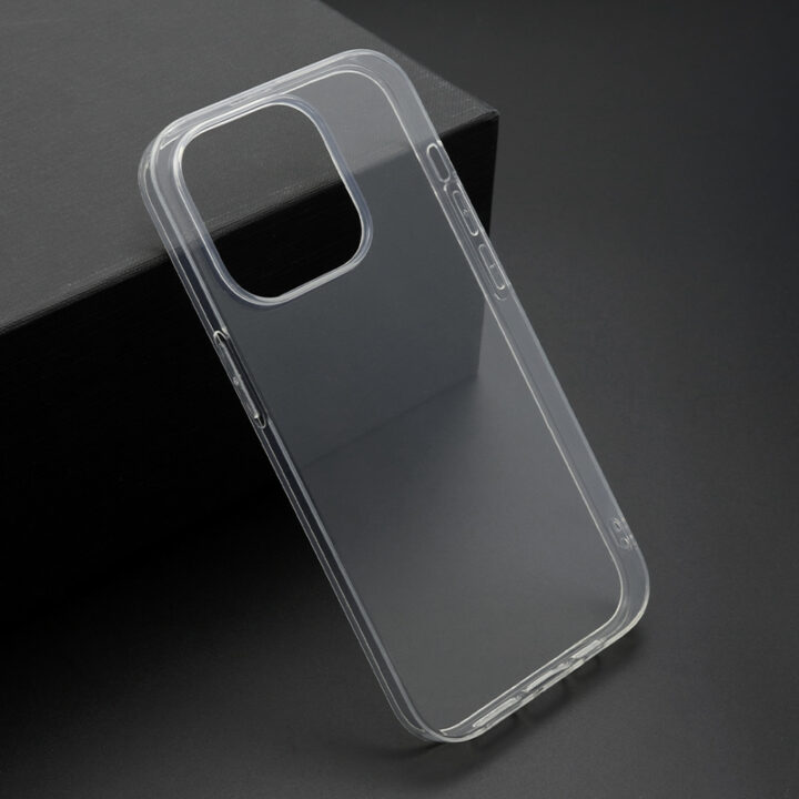 FUTROLA ULTRA TANKI PROTECT SILIKON ZA IPHONE 14 PRO PROVIDNA (BELA)