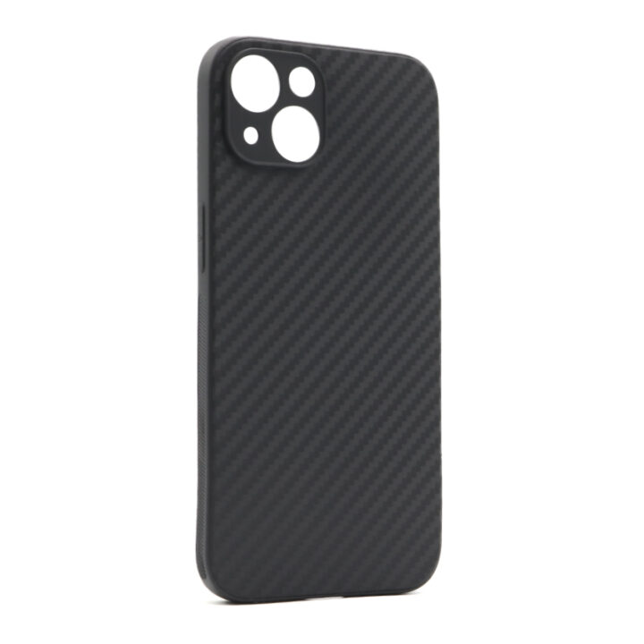 Futrola Silikon CARBON LIGHT Za IPhone 13 (6.1) Crna