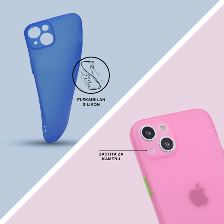 Futrola Silikon BUTTONS Za IPhone 14 Pro (6.1) Pink