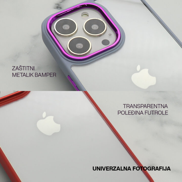 Futrola ELEGANT EDGE Za IPhone 14 Plus (6.7) Crvena