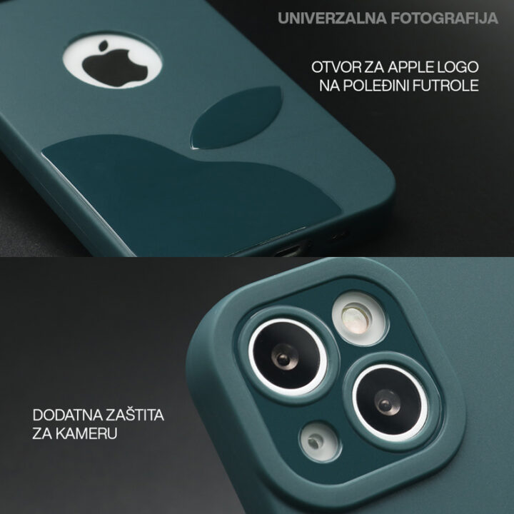 Futrola APPLE COLOR Za IPhone 14 Plus (6.7) Zelena