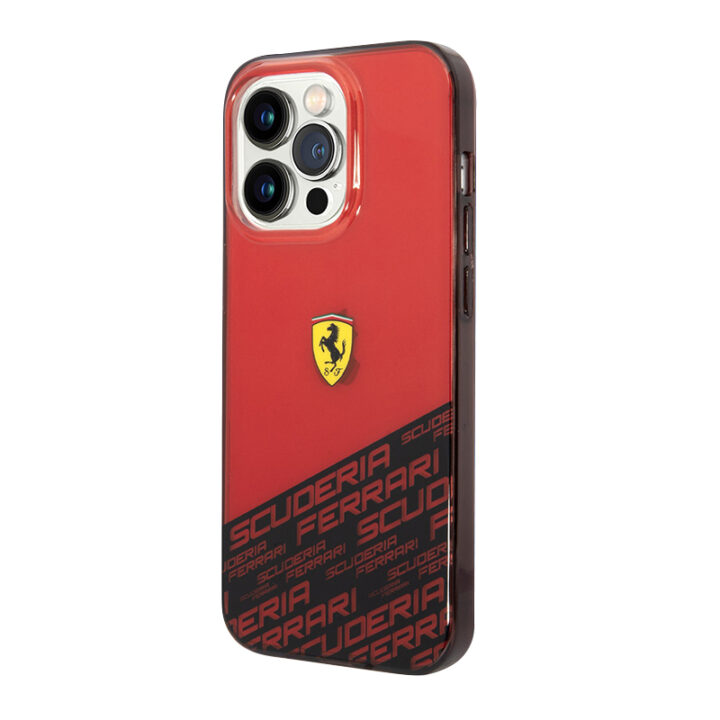 Futrola FERRARI Scuderia Print Za Iphone 14 Pro Max Crvena Full ORG (FEHCP14XUBOR)