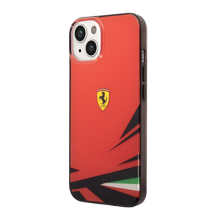 Futrola FERRARI Print Za Iphone 14 Crvena Full ORG (FEHCP14SYITR)