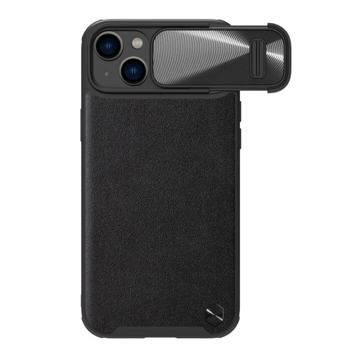 Futrola Nillkin Cam Shield Leather S Za IPhone 14 Plus (6.7) Crna