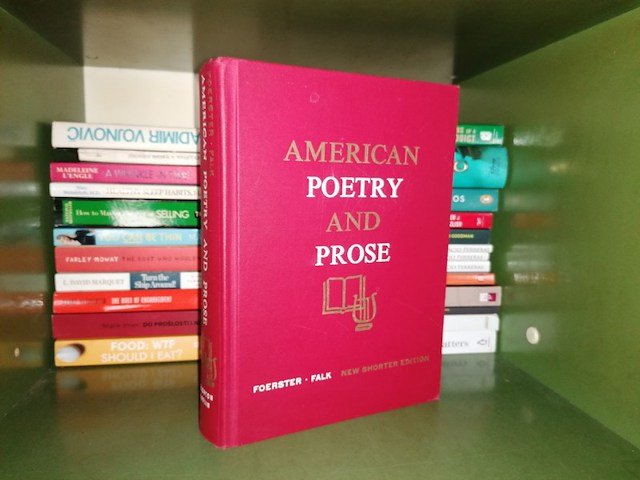 American Poetry and Prose