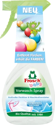 Frosch baby
Sprej za odstranjivanje fleka, 300 ml