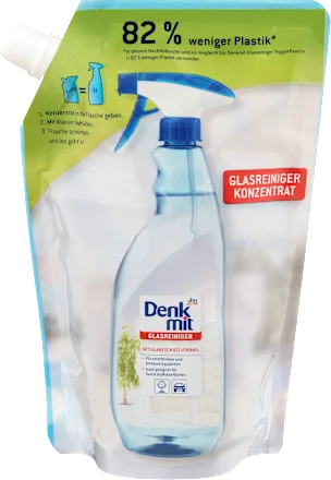 Denkmit
Sredstvo za čišćenje stakla- koncentrat, 333 ml