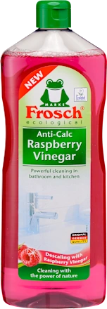 Frosch
Raspberry - univerzalno sredstvo za uklanjanje kamenca sa sirćetnom kiselinom, 1 l