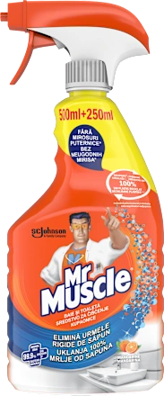Mr Muscle
Sredstvo za čišćenje kupatila, 750 ml
Biocid