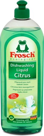 FroschDetergent za sudove - Citrus, 750 ml