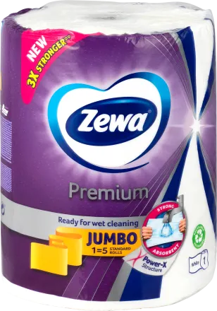 Zewa
Premium Jumbo papirni ubrusi, 3-slojni, 1 kom