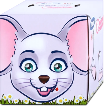 Zewa
Kids 3D Zoo Box papirne maramice, 3-slojne, 60 kom