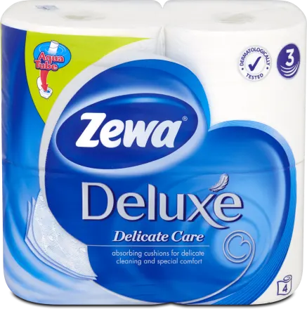 Zewa
Deluxe Delicate Care toaletni papir, 4 kom