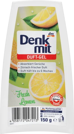 Denkmit
Fresh Lemon osveživač prostora u gelu, 150 g