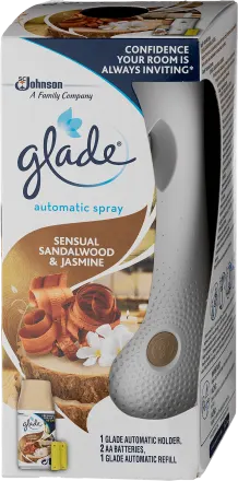 glade
Baza+dopuna osveživač - SANDALWOOD & JASMINE, 1 kom