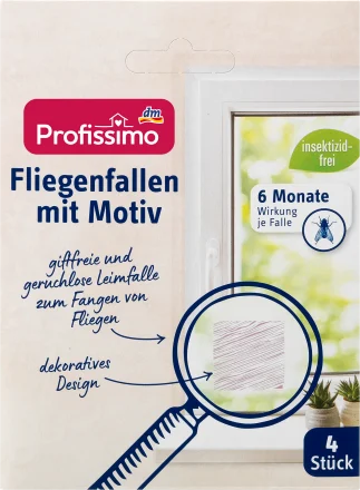 ProfissimoMamac za muve sa motivom, 4 kom