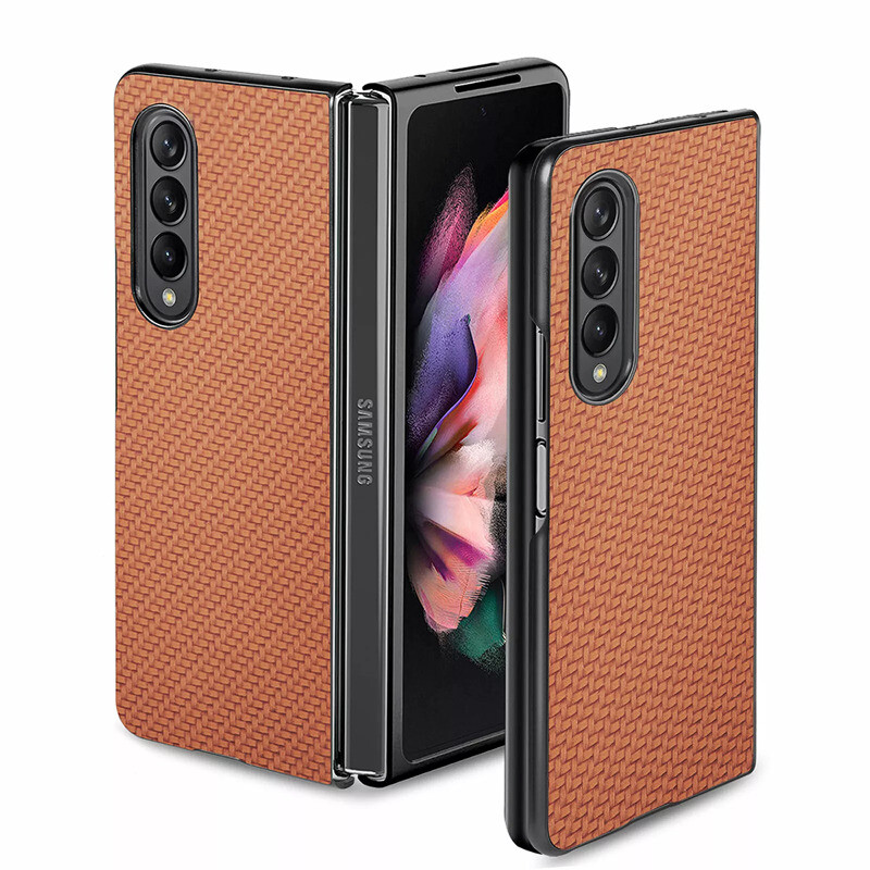 Maskica Folding Case za Samsung F936B Galaxy Z Fold 4 5G braon