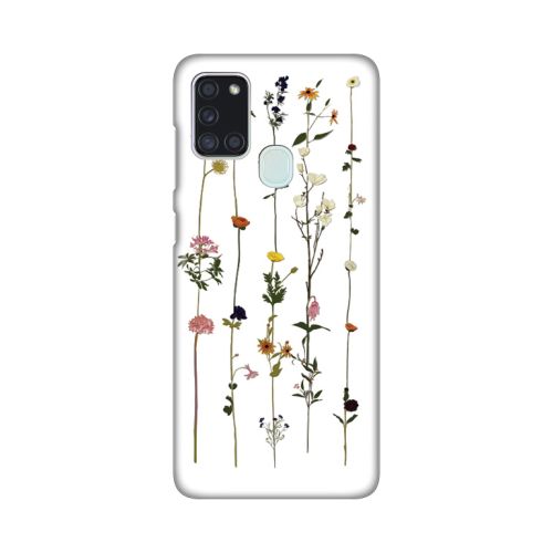 Silikonska futrola - maska print Skin za Samsung A217F Galaxy A21s Flower