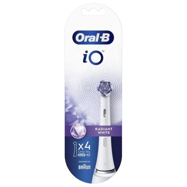Oral-B iO Radiant White nastavak za četkicu 4 komada