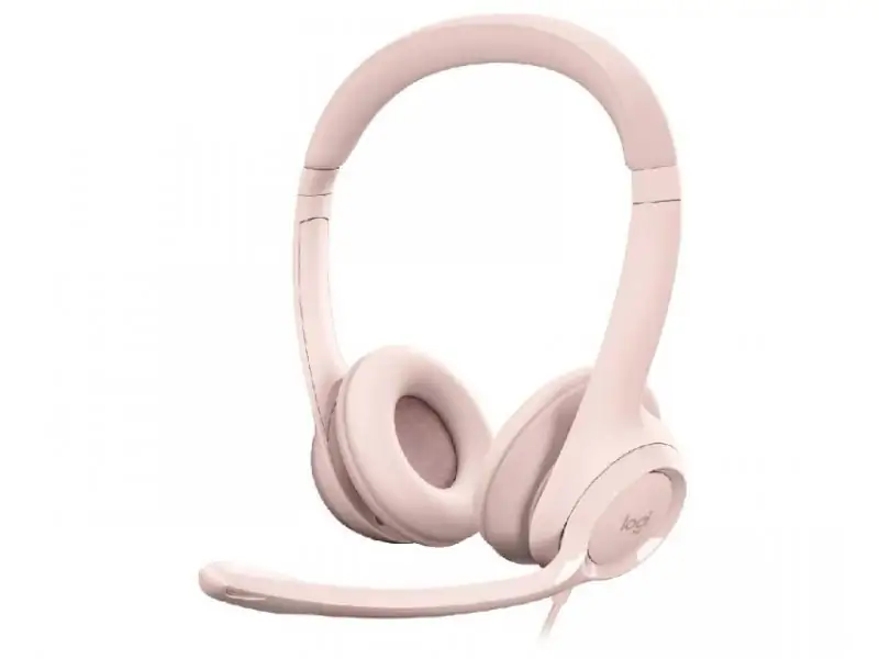 LOGITECH H390 STEREO HEADSET SLUŠALICE SA MIKROFONOM, ROZE