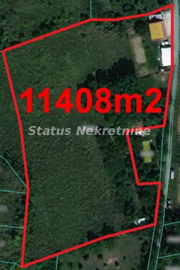 Fruška Gora-Porodična kuća 100 m2 na osunčanom velikom Placu 11408 m2 na brdu iznad Beočina-065/385