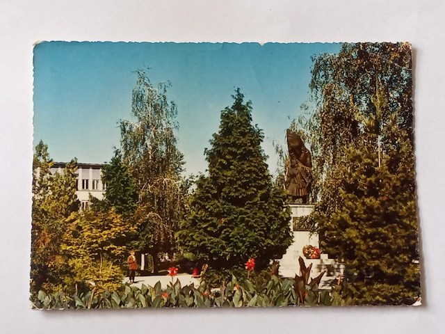 Našice - Park - Spomenik - Hrvatska - Putovala 1970.g