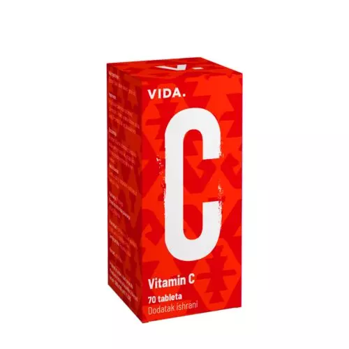 Vida Vitamin C 500mg 70 tableta