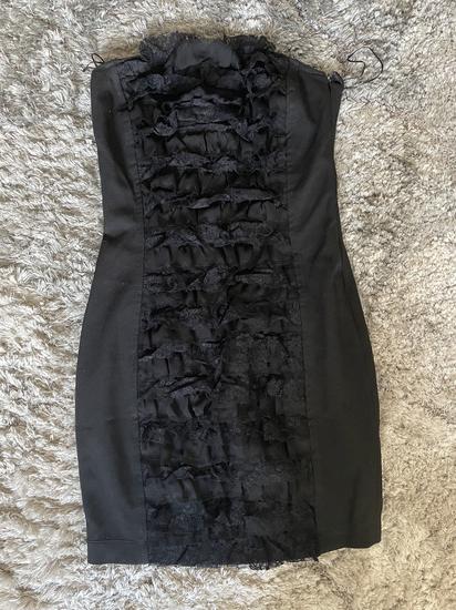 Mala crna korset haljina Zara