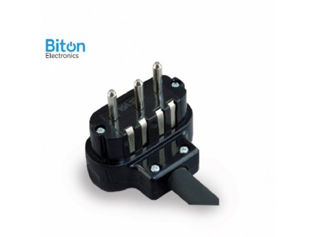 Biton Electronics Trofazni utikač L sa slobodnim krajem GG/J 5X2.5 1,5met (2/212-0067)