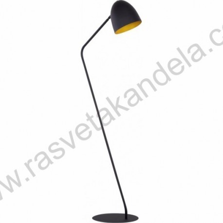 M35 Podna lampa crna 1xE27