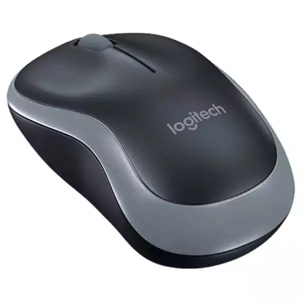 Bežični miš Logitech M185 1000dpi, sivi - optički