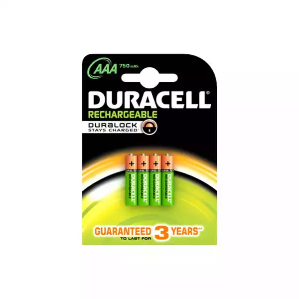 Punjiva baterija Duracell Duralock HR3 750mAh AAA (pak 4 kom)